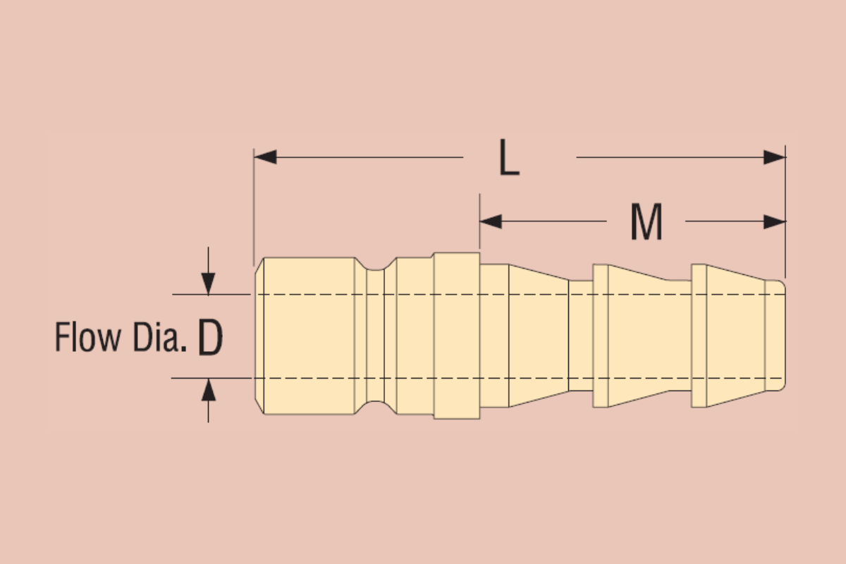 Combination Hose Inserts | 200 Series | 1/4 | 3/16 | CH200-4